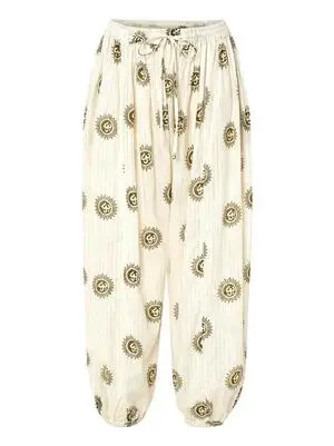 PAR Y ESCALA SL Bee Pants - White