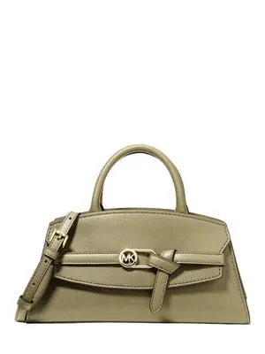 Michael Kors Greta Small Leather Convertible Crossbody Bag - Green