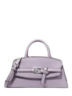 Michael Kors Greta Small Leather Satchel - Purple