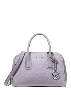 Michael Kors Ashton Small Signature Logo Messenger Bag - Purple