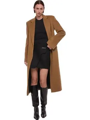 Helmut Lang Saddle Mini Skirt - Black