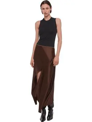 HELMUT LANG Silk Slip Skirt