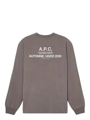 A.p.c. Winter 26 Long-sleeve T-shirt - Brown