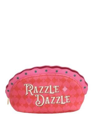 ZSA ZSA ZSU Meilin Makeup Bag 7" X 3.5" Travel Essential - Pink