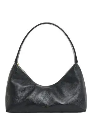 MANSUR GAVRIEL Candy Baguette Leather Shoulder Bag - Black