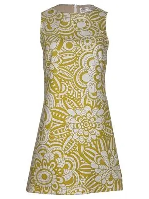 JENNAFER GRACE Jennafer Grace Penelope Mini Dress In Bellini Bloom