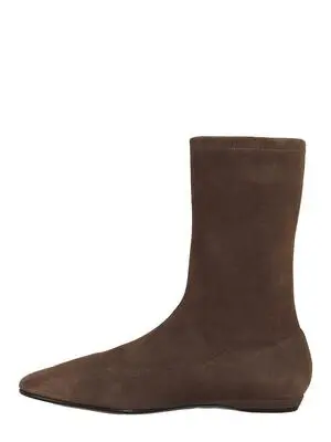 THE ROW The Row Cindy Stretch Suede Boots