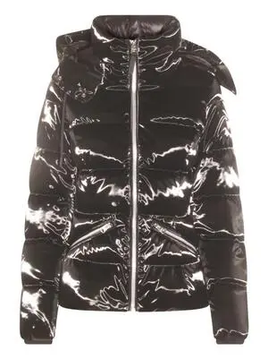Mackage Zip-up Hooded Jacket - Black
