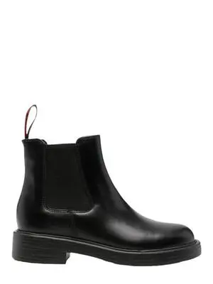 Camper Dean Elasticated-panel Pull-tab Chelsea Boots - Black