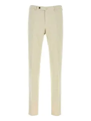 PT TORINO Straight-leg Casual Trousers - Nude