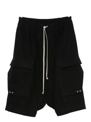 Rick Owens Cargo Shorts With Drawstring - No