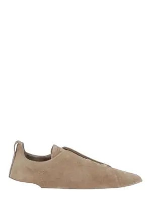 ZEGNA Zegna Triple Stitch Suede Sneakers