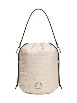 Moncler Caradoc Bucket Bag - Light Beige