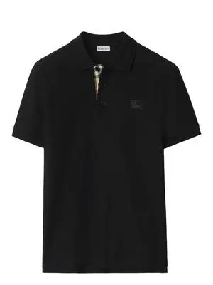 Burberry Short-sleeve Polo Shirt - Black