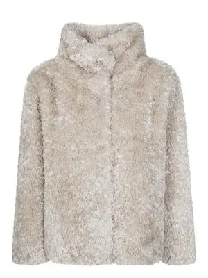 HERNO Herno Women's Soft Faux Fur Overcoat