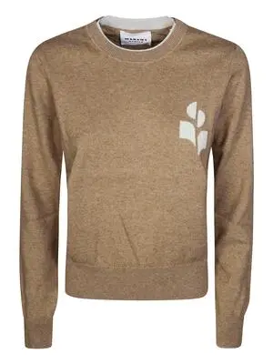 Isabel Marant Étoile ISABEL MARANT Wool-Cotton Cardigan Beige