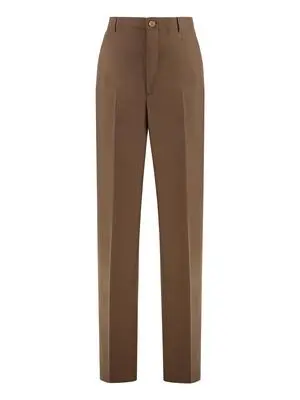 GUCCI Gucci Straight-Leg Technical Pants With Internal Drawstring Waist