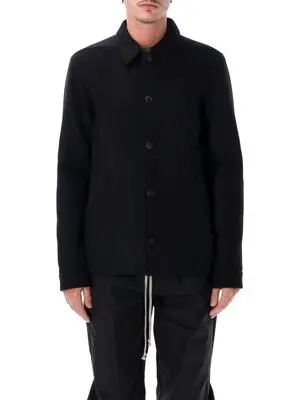 RICK OWENS RICK OWENS Button Front Wool Jacket