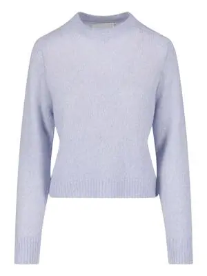LISA YANG Cashmere & Silk Sweater For - Light Blue