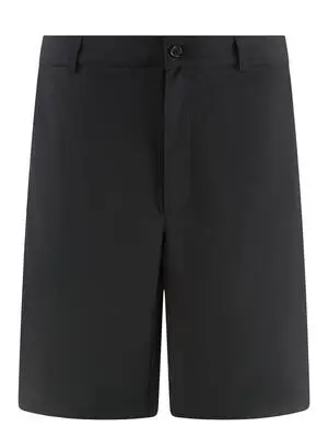 DEPARTMENT 5 Tech Fabric Bermuda Shorts - Black
