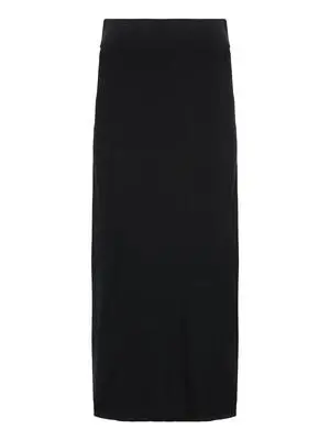 TOTEME Long Mesh Knit Skirt - Black