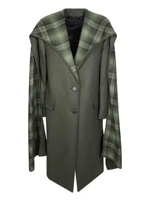 Attico Long Jacket For - Verde