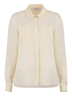 Max Mara Max Mara Vongola Silk Shirt Skin