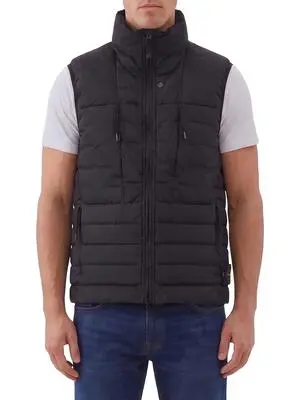 Stone Island Quilted Puffer Vest - Black
