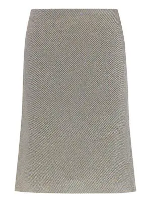 MIU MIU Miu Miu Mini Knit Skirt With Lurex Detail