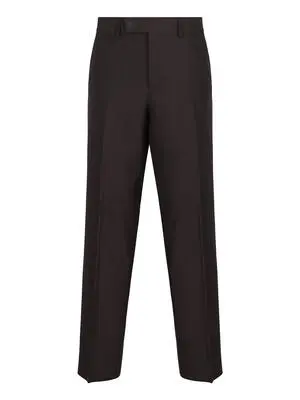 Fendi Twill Pant - Brown