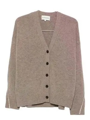 Eric Bompard V-neck Cardigan - Neutrals