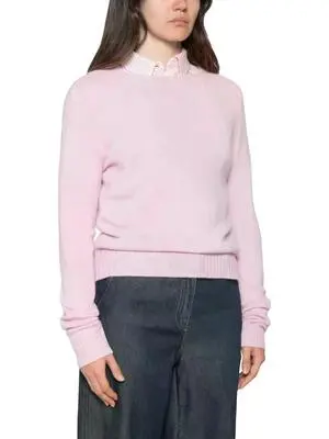 Eric Bompard Cashmere Crew-neck Sweater - Pink