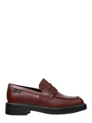 Camper Dean Leather Loafers - Brown