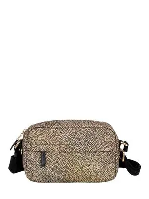 Borbonese Op Print Shoulder Bag - Neutrals