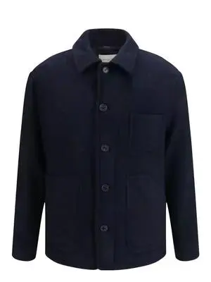 BROOKSFIELD Button-up Patch-pocket Sweater
