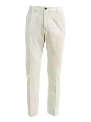 CRUNA Pleated Corduroy Trousers - Neutrals