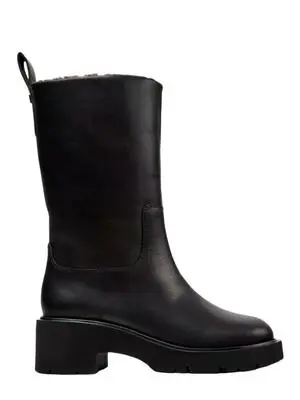 Camper Milah Leather Boots - Black