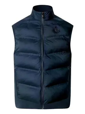 HACKETT LONDON Quilted Puffer Gilet - Blue