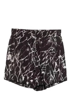 DEHA DEHA Marble Print Relaxed Fit Shorts