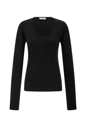 SALVATORE FERRAGAMO Lightweight Wool Top