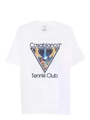 Casablanca Graphic-print T-shirt - White