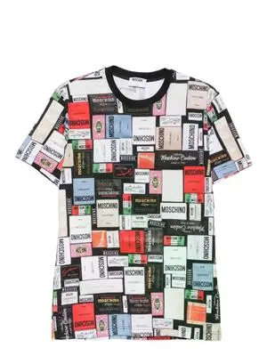 Moschino Couture Label-print T-shirt - White