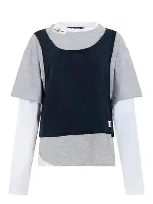 Dsquared2 Layered Breezy-fit Pullover - Grey