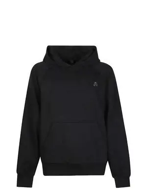 Moose Knuckles Logo-patch Hoodie - Black