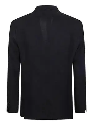 Tagliatore Peak-lapels Double-breasted Blazer - Blue