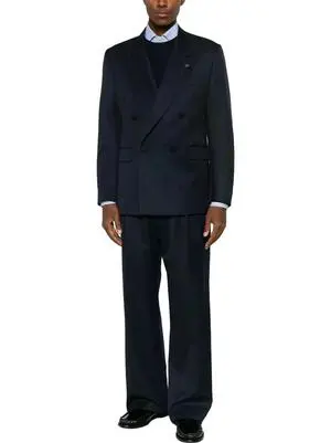 LARDINI Double-breasted Peak-lapel Jacket