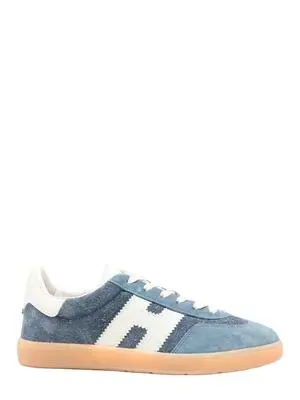 Hogan Paneled Lace-up Sneakers - Blue