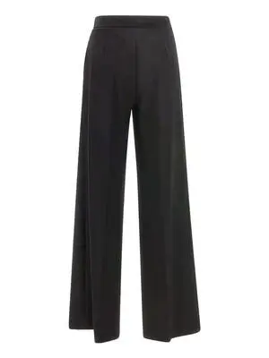 KAOS Palazzo Pants With Side Pockets - Black