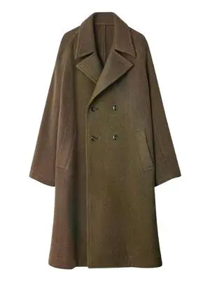 LEMAIRE Lemiare Double-breasted Oversized Coat - Brown