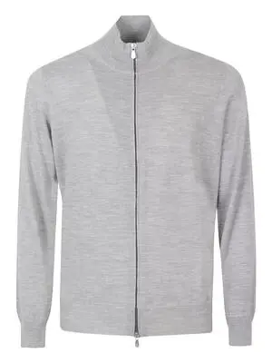 Brunello Cucinelli Zip-fastening Cardigan - Grey